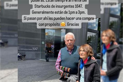 Abuelitos Que Venden Pulseras En Calles De La Cdmx Cautivan Las Redes Y
