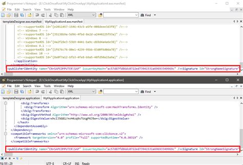 Clickonce Verify The Signing Of Manifest And Application Files Stack Overflow