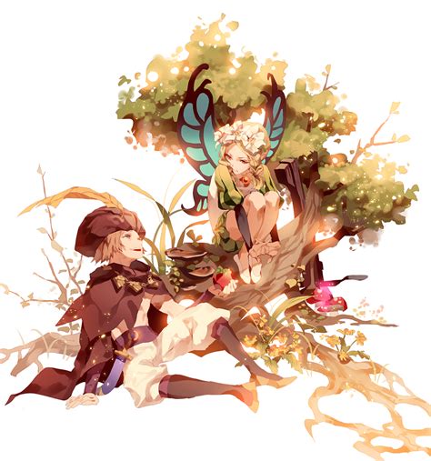 Mercedes And Ingway Odin Sphere Drawn By Fajyobore Danbooru