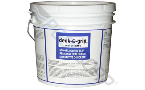 Pool360 Gal Deck O Grip Wb Sealer