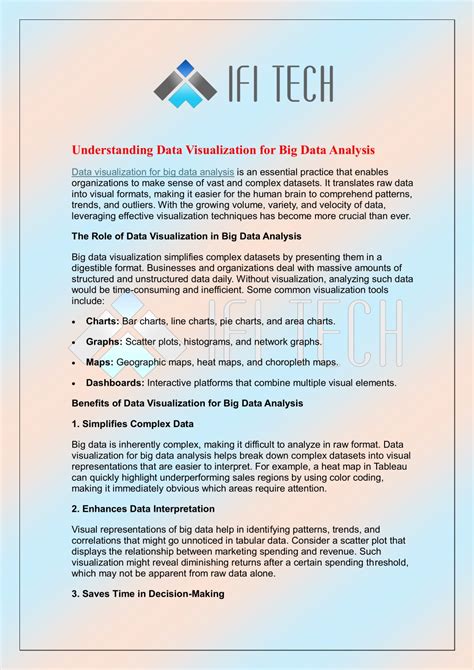 ppt understanding data visualization for big data analysis powerpoint