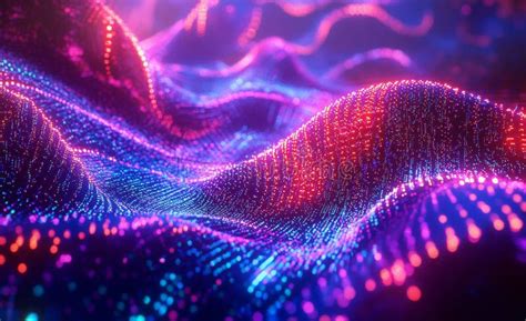 A Dna Helix Showcasing Advanced Technology In Genetic Engineering Depicted As A Digital