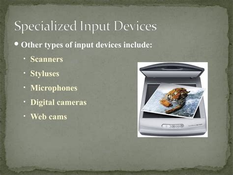 Input And Output Devices Ppt Ppt
