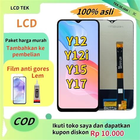 Jual Pengiriman SegeraLCD VIVO Y17 Y12 Y15 Y12I Y3 Y11 LCD TOUCHSCREEN Complete HD