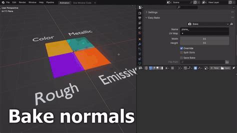 Easy Bake Texture UV Procedural Materials And More Blender Market