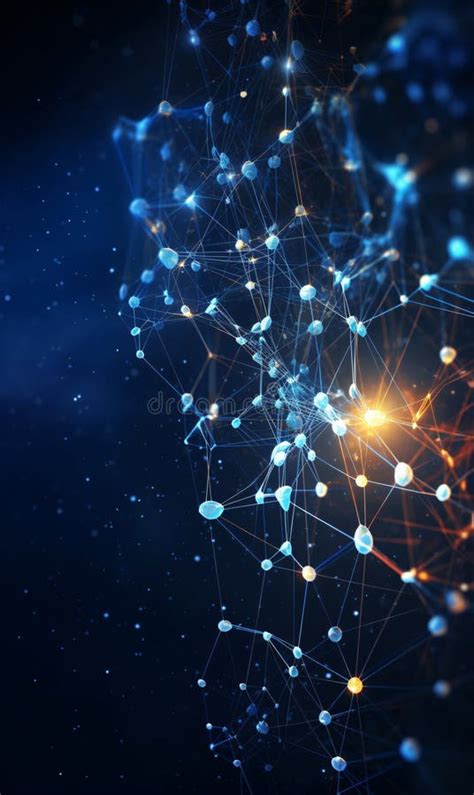 Abstract Technology Background Of A Quantum Computing System With A