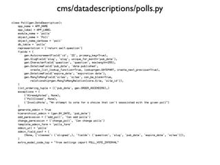 A Brief History Of Django Model Syntax PPT