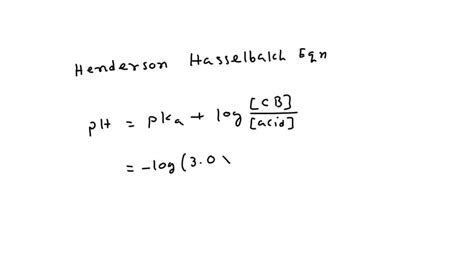 Solved Calculate The Ph Of The Buffer 2 L That Contains 20 M Hclo
