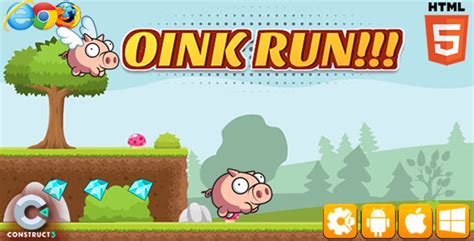 Oink Run Complete Game Runner 2d By Newnessgames Codecanyon