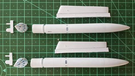 Scaleworx Resin models sw32-05 Matra JL-100 pods and pylons (Ital