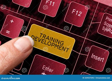 conceptual display training development business showcase learn and