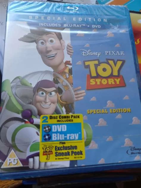 WALT DISNEY PIXAR Toy Story Combi Pack Blu Ray DVD Special Edition