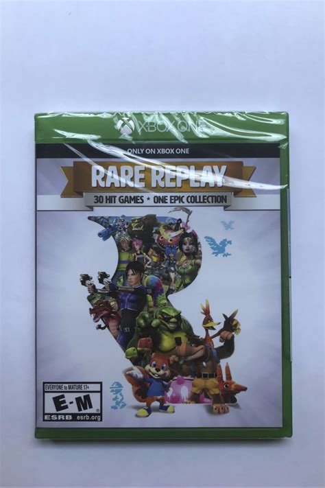 Rare Replayus Coverxbox One Nintendopusheren