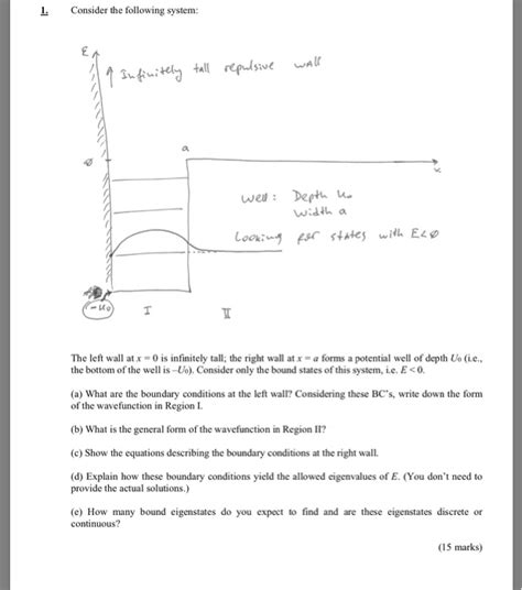 Solved Please Specfically State What The Boundary Condtions