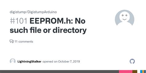 Eepromh No Such File Or Directory · Issue 101 · Digistumpdigistumparduino · Github