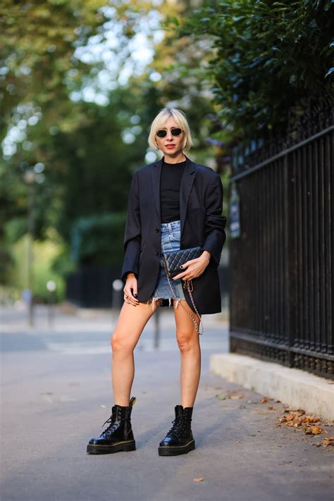Outfit Con Gonna Di Jeans 3 Look Da Indossare In Autunno Vogue Italia