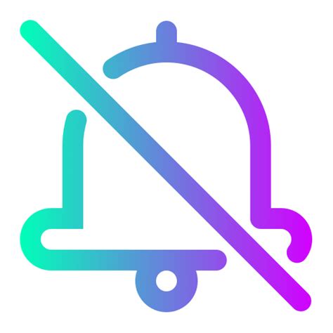 Disable Alarm Generic Gradient Icon