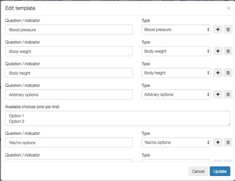 ASSESSMENT TEMPLATES