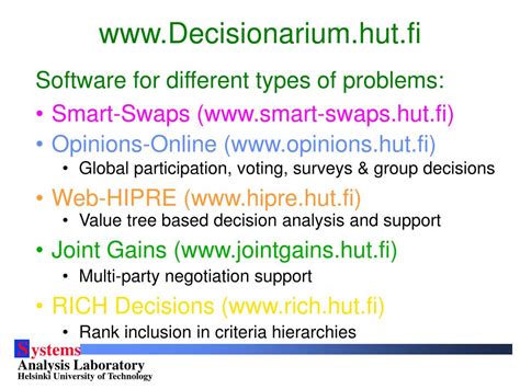 Ppt A Preference Programming Approach To Make The Even Swaps Method