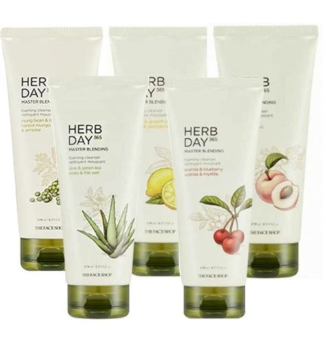 더페이스샵 허브데이 365 클렌징폼 170ml 2개 3개묶음 알로에 레몬 녹두 복숭아 티몬