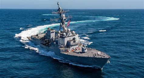 The Us Navy Has Commissioned The Arleigh Burke Class Guided Missile