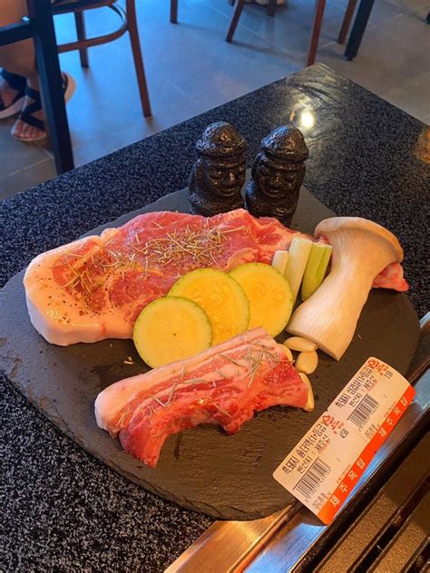 울산 삼산 고깃집 제주 옥탑 흑돼지 구이 전문점 흑돼지 맛집 네이버 블로그