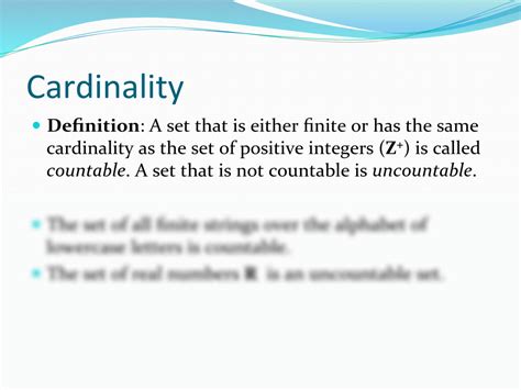 SOLUTION Countable And Uncountable Sets Studypool