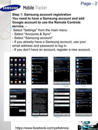 Samsung Mobile tracker From Yettoknow | PDF