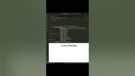 Text Align Alinhamento De Texto Em Html Youtube