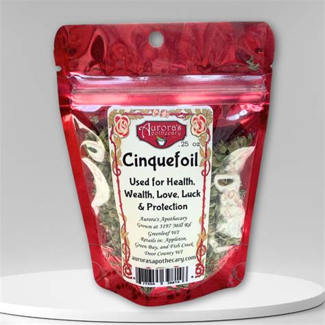 Cinquefoil Five Finger Grass Auroras Apothecary