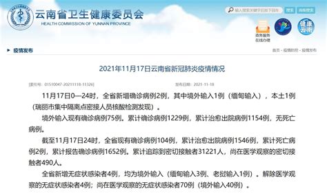 云南瑞丽新增本土确诊病例1例我苏网
