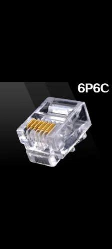 Rj11 Connector 6 Pin At ₹ 0 8 Piece Pin Connector In New Delhi Id