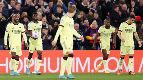 Crystal Palace 3 0 Arsenal Match Report