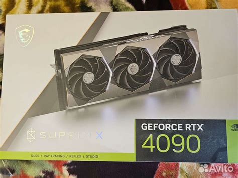 MSI RTX 4090 supreme X DNS днс купить в Москве | Электроника | Авито