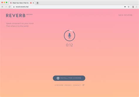 Free Voice Recording In The Classroom Reverb Record