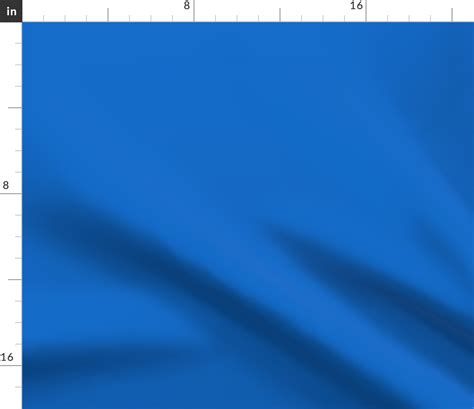 Sapphire Blue Fabric Spoonflower