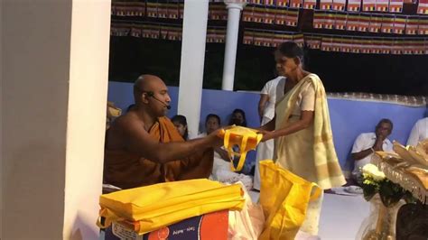 කමලා බස්නායක මැතිනිය වෙනුවෙන් සරත් විජේසිංහ මහතා සිදුකළ සම්බුද්ධ පූජාව Youtube