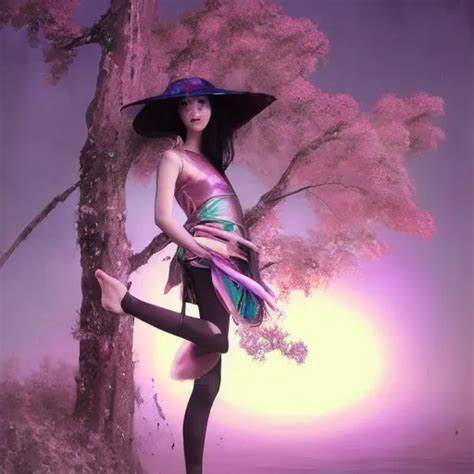 Fashionable Photo Of Amai Liu In Futuristic Goth Make Stable Diffusion OpenArt