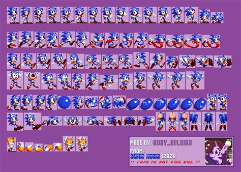 Sonic Hoshi Sprites 2021 By Rosie Eclairs On Deviantart