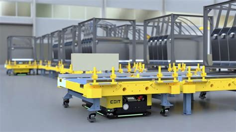 Under Run AGV Designed For Complex Industrial Optimization