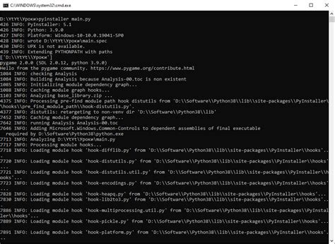Интересный python 11 упаковываем скрипты в exe 27 07 22 11 55 Пикабу