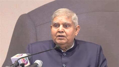 Vice President Jagdeep Dhankhar Urges Political Parties To Avoid