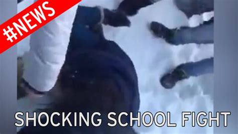 Schoolgirl Kicked In The Face And Beaten By Classmates In Shock Video