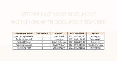 Free Version Control Templates For Google Sheets And Microsoft Excel Slidesdocs