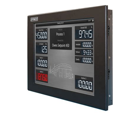 Dynics Industrial Panel Mount Computers