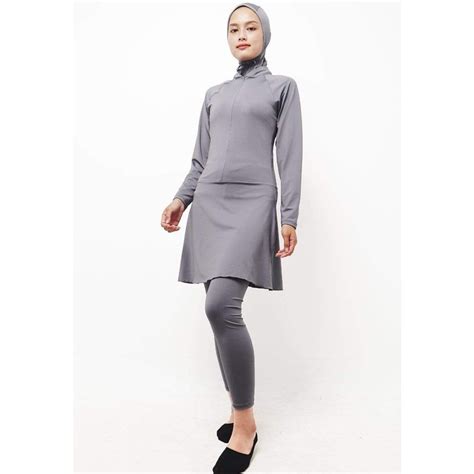 Jual Lsb04 Set Baju Renang Set Hijab Muslim Hijab Atasan Legging
