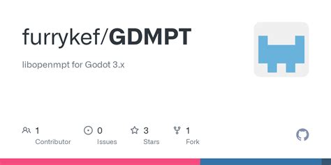 Github Furrykefgdmpt Libopenmpt For Godot 3x