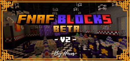 Fnaf Blocks Minecraft Addon