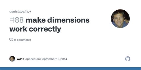 Make Dimensions Work Correctly Issue 88 Usnistgov Fipy GitHub