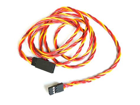 Jr Servo Extension Lead Silicone 1000mm From Rcma Model And Hobby Shop